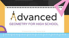 Free - Advanced Geometry for High School PowerPoint and Google Slides ...