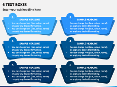 Free 6 Text Boxes for PowerPoint and Google Slides