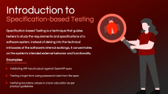 Specification-Based Testing PowerPoint and Google Slides Template - PPT ...