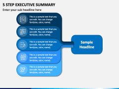 5 Step Executive Summary PowerPoint Presentation Slides - PPT Template