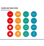 Round Table Icons PowerPoint Template - PPT Slides | SketchBubble