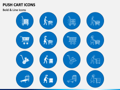 Free - Push Cart Icons for PowerPoint and Google Slides - PPT Slides