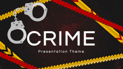 Free - Crime Theme for PowerPoint and Google Slides - PPT Slides