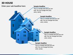 3D House for PowerPoint and Google Slides - PPT Slides