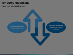 Top Down Processing PowerPoint and Google Slides Template - PPT Slides