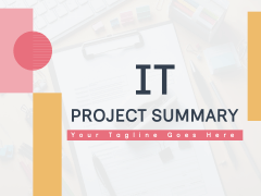 IT Project Summary PowerPoint and Google Slides Template - PPT Slides