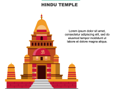 Hindu Temple Graphics for PowerPoint and Google Slides - PPT Slides