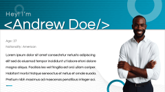 Software Tester Profile PowerPoint and Google Slides Template - PPT Slides