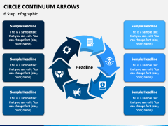 Circle Continuum Arrows for PowerPoint and Google Slides - PPT Slides