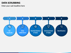 Data Scrubbing PowerPoint and Google Slides Template - PPT Slides