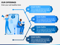 Our Offerings PowerPoint and Google Slides Template - PPT Slides