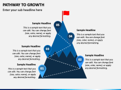 Pathway to Growth PowerPoint and Google Slides Template - PPT Slides