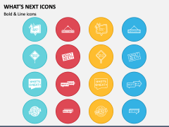 What's Next Icons for PowerPoint and Google Slides - PPT Slides