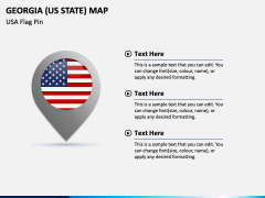 Georgia (US State) Map for PowerPoint and Google Slides - PPT Slides