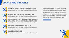 Free - Serena Williams PowerPoint and Google Slides Template - PPT Slides