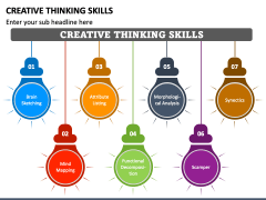 Creative Thinking Skills PowerPoint and Google Slides Template - PPT Slides
