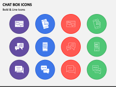 Chat Box Icons for PowerPoint and Google Slides - PPT Slides