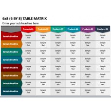 Page 7 - Matrix Table Infographics Templates for PowerPoint and Google ...