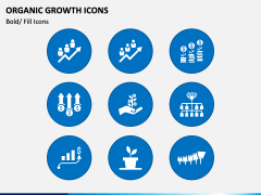 Organic Growth Icons for PowerPoint and Google Slides - PPT Slides