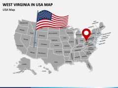 West Virginia Map for PowerPoint and Google Slides - PPT Slides