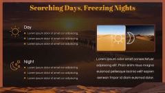Free - Sahara Desert Theme for PowerPoint and Google Slides - PPT Slides
