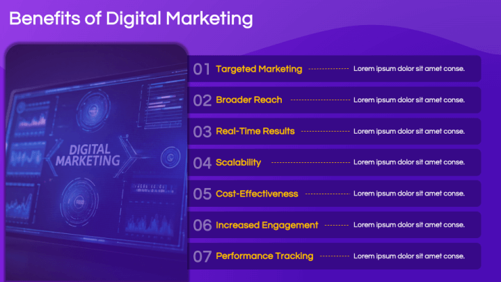 Digitalization in Marketing PowerPoint and Google Slides Template - PPT ...