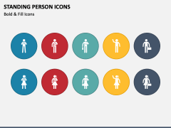 Standing Person Icons for PowerPoint and Google Slides - PPT Slides