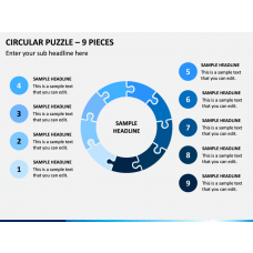 Page 2 - Circle Puzzle PowerPoint Templates - PPT Slides | SketchBubble