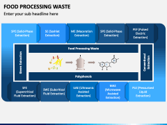 Food Processing Waste PowerPoint and Google Slides Template - PPT Slides