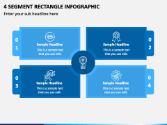 4 Segment Rectangle Infographic PowerPoint Presentation Slides - PPT ...