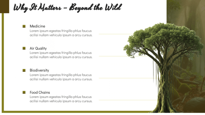 Free - Wildlife Conservation Theme for PowerPoint and Google Slides ...