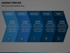Agenda Timeline PowerPoint and Google Slides Template - PPT Slides