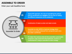 Assemble To Order PowerPoint and Google Slides Template - PPT Slides