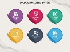 Data Sourcing PowerPoint and Google Slides Template - PPT Slides