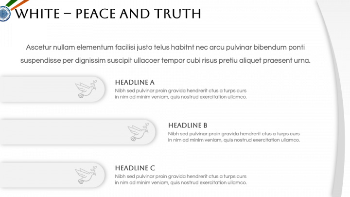 Free - Tricolor Presentation Theme for PowerPoint and Google Slides ...