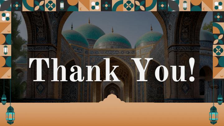 Free - Islamic History Thesis Presentation for PowerPoint and Google Slides