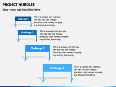Project Hurdles PowerPoint and Google Slides Template - PPT Slides