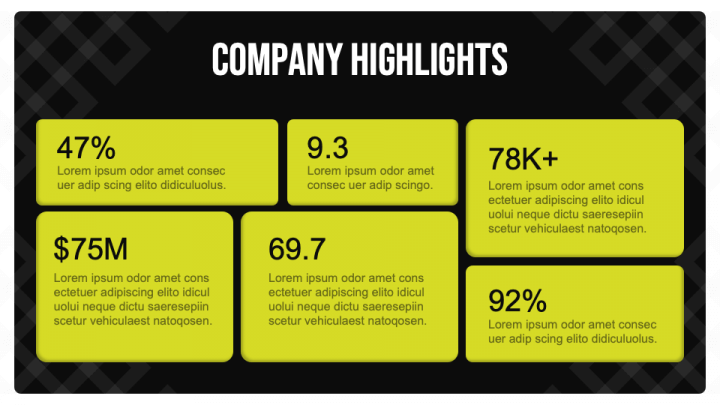 Free - Key Highlights Slides for PowerPoint and Google Slides - PPT Slides