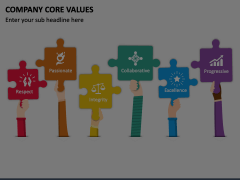 Company Core Values PowerPoint Template and Google Slides Theme