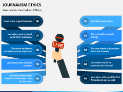 Journalism Ethics PowerPoint and Google Slides Template - PPT Slides