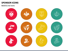 Sponsor Icons for PowerPoint and Google Slides - PPT Slides