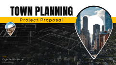 Town Planning Project Proposal PowerPoint and Google Slides Template ...