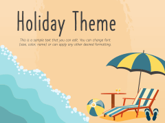 Free - Holiday Presentation Theme for PowerPoint and Google Slides