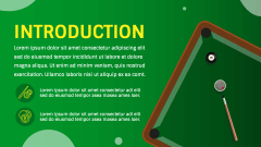 Free - Billiards Theme for PowerPoint and Google Slides - PPT Slides