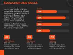 Free - Student Resume PowerPoint Template and Google Slides Theme