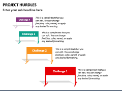 Project Hurdles PowerPoint and Google Slides Template - PPT Slides