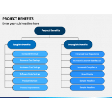 Benefits of Project Management PowerPoint Template and Google Slides Theme