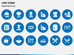 Chef Icons for PowerPoint and Google Slides - PPT Slides
