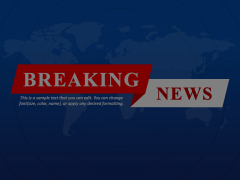 Free Breaking News Theme for PowerPoint and Google Slides
