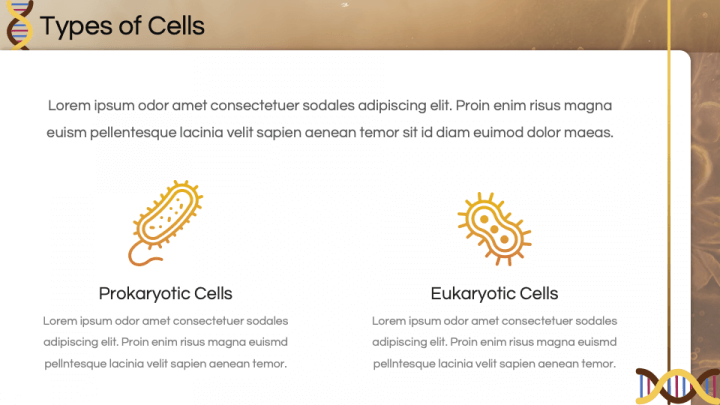 Free - Cell Biology Theme for PowerPoint and Google Slides - PPT Slides